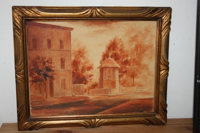 PETIT TABLEAU SANGUINE signée Alice Combe EUR 39,00 - PicClick FR