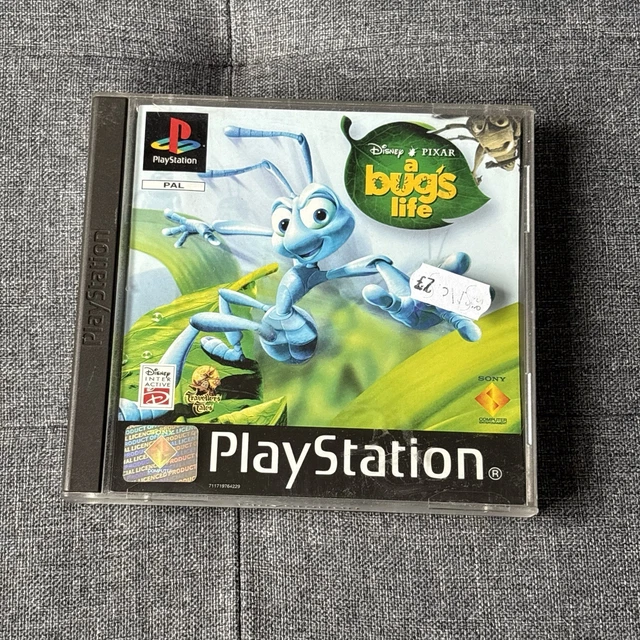 A BUG'S LIFE Disney Pixar - Sony PS1 Playstation 1 Game PAL CIB Black ...