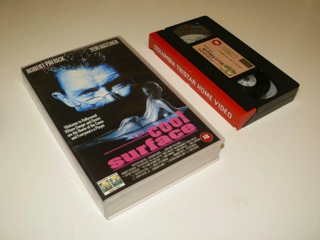 VHS VIDEO ~ The Cool Surface ~ Robert Patrick/Teri Hatcher ~Large Case ...