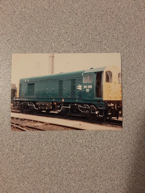 BRITISH RAILWAYS CLASS 20 Diesel Locomotive No: 20 016 Photograph £0.99 ...
