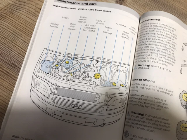 FORD TRANSIT CAMPER Conversion Motor home Original Smiley Owners ...