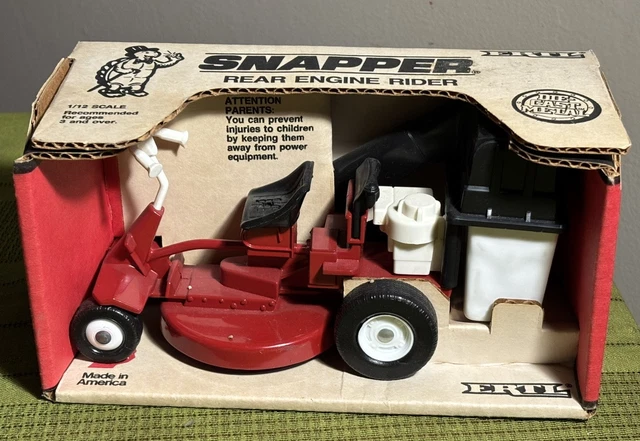1/12 SNAPPER REAR ENGINE RIDER w/BAGGER NIB 1988 vintage $24.99 - PicClick