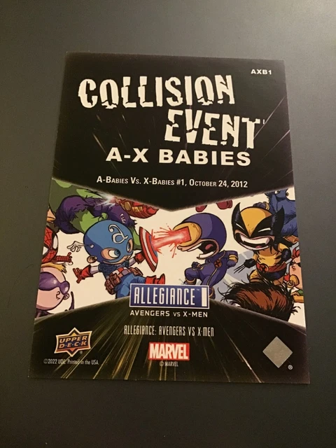 2023 MARVEL ALLEGIANCE Avengers vs X-Men Collision Event A-X Babies ...
