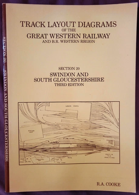 TRACK LAYOUT DIAGRAMS OF THE GREAT WESTERN RAILWAY and BR(WR)-Section ...