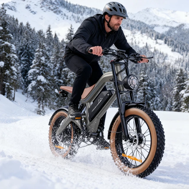 20ZOLL E-BIKE ELEKTROFAHRRAD 1000W E-Mountainbike Fat Bike 48V 18.2AH ...