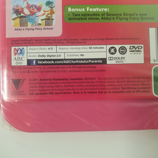 SESAME STREET P is for Princess DVD Region 4 Australia Free Post ABC ...