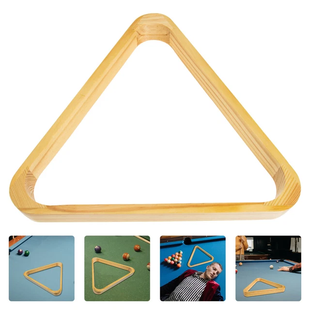 BILLIARDS FRAME PORTABLE Triangle Pool Balls Rack Snooker Tripod ...