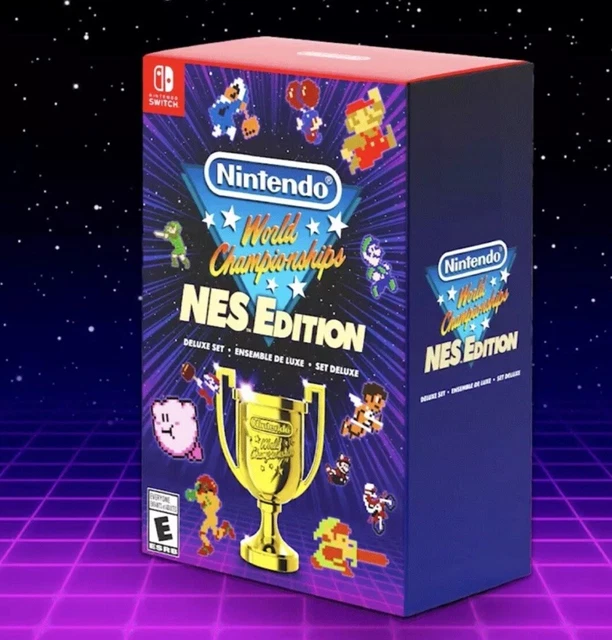 NINTENDO WORLD CHAMPIONSHIPS Nes Edition Set Deluxe Nintendo Switch New ...