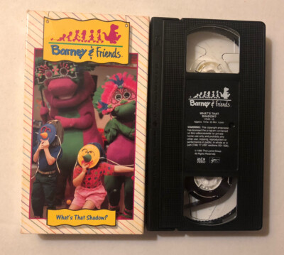 BARNEY & FRIENDS What’s That Shadow? VHS Video Tape TIME LIFE Sing ...