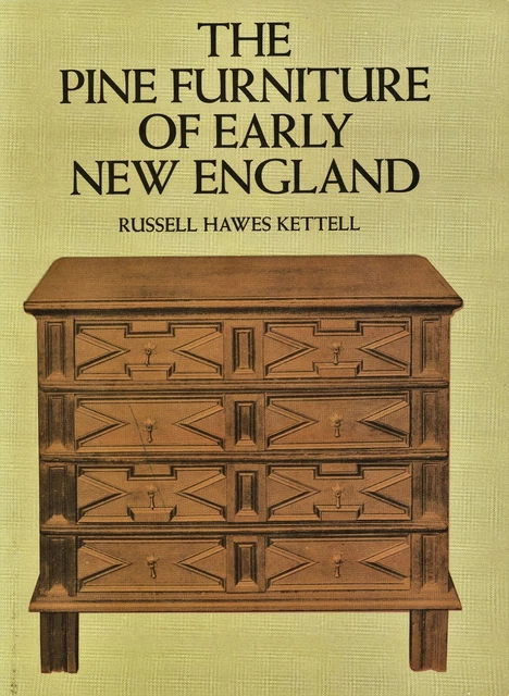 ANTIQUE AMERICAN NEW England Pine Furniture - Patterns Mfgr. Techniques ...