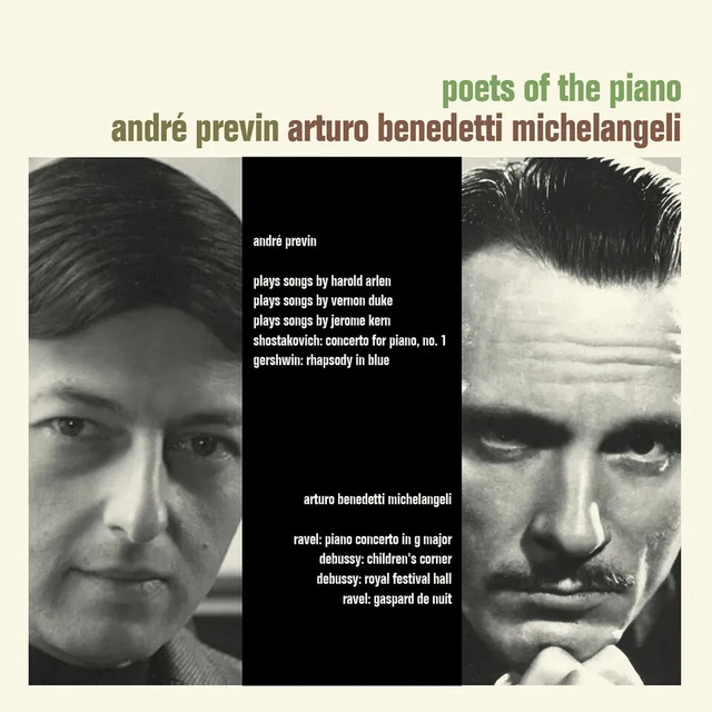 ANDRÉ PREVIN POETS of the Piano (CD) Box Set EUR 47,80 - PicClick FR
