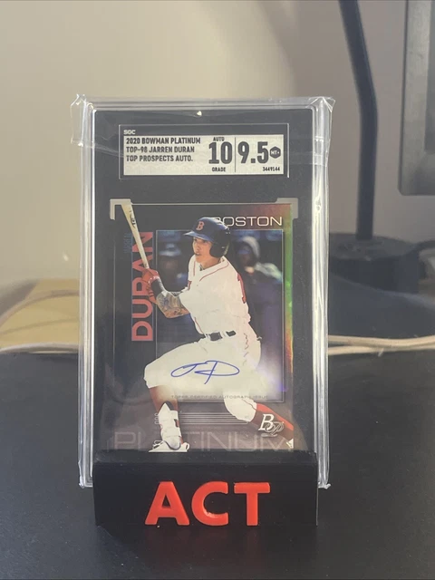 JARREN DURAN 2020 Bowman Platinum Top Prospects Auto Boston Red Sox ...