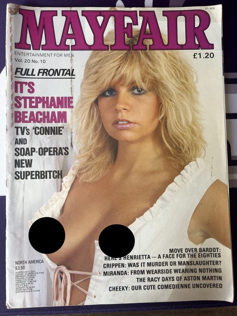 MAYFAIR MAGAZINE VOLUME 20 Number 10 Vintage Adult Glamour Collectible Rare £10.07 - PicClick UK
