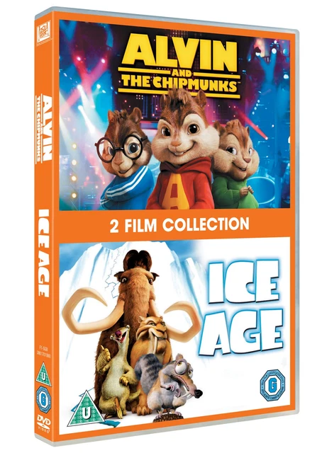 ALVIN AND THE Chipmunks/Ice Age (DVD) £6.48 - PicClick UK