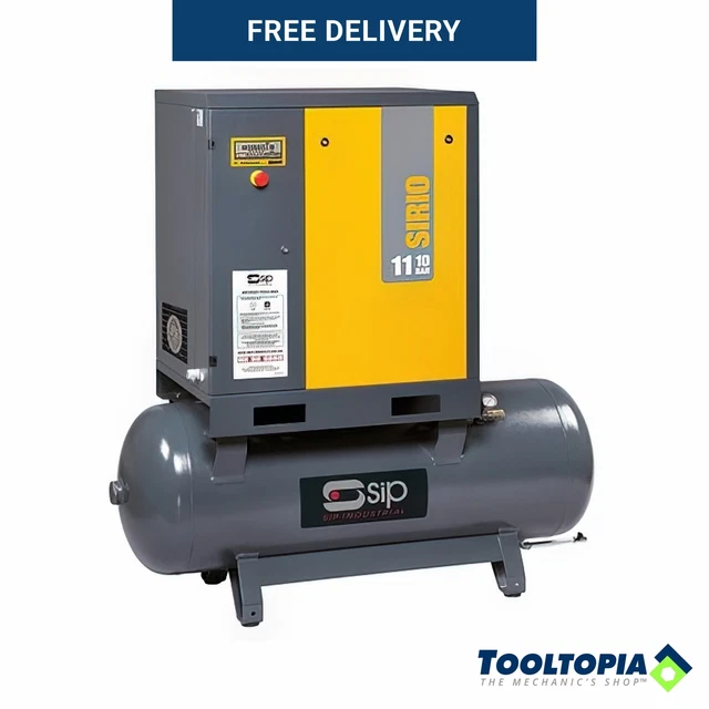 ROTARY SCREW AIR Compressor 400V 3Phase 500ltr - SIP 06269 £6,999.00 ...