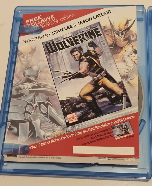 THE WOLVERINE MOVIE Blu-Ray Disc And DVD Hugh Jackman $10.80 - PicClick CA