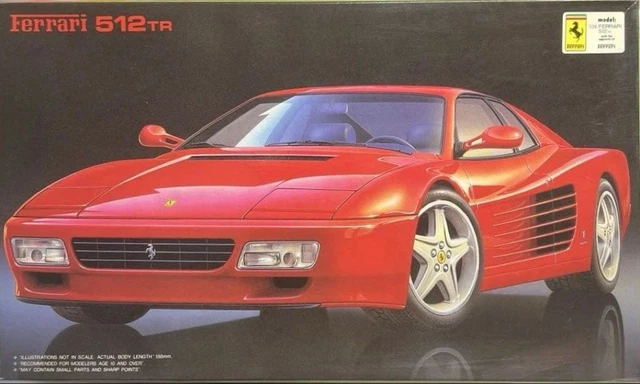 FUJIMI 124 FERRARI 512TR Model Kit Unused Unopened Collectible £107.87 ...