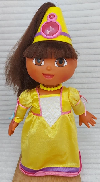 DORA THE EXPLORER Magic Hair Fairytale Dora Doll 2003 * Large 37cm ...