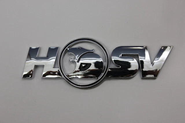 HOLDEN HSV REAR Boot Fender Badge Emblem for Commodore VY VZ VE Calais ...