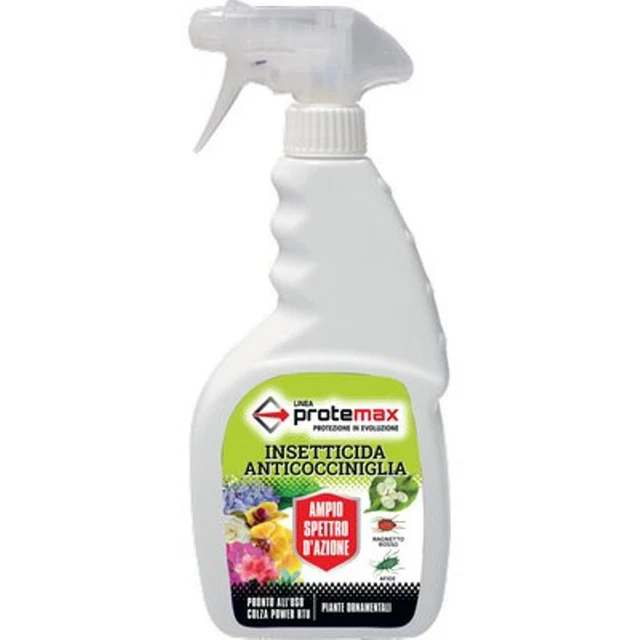 INSETTICIDA SPRAY 500 ml Cocciniglia Afidi Tripidi Mosca bianca Piante ...
