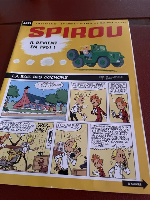 TIM UND STRUPPI Spirou 4491 2024 Cover Spirou 1961 EUR 1,00 - PicClick DE