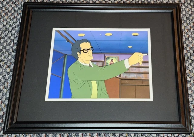 SUPERFRIENDS PRODUCTION ANIMATION Cel Of Martin Stein Aka Firestorm ...