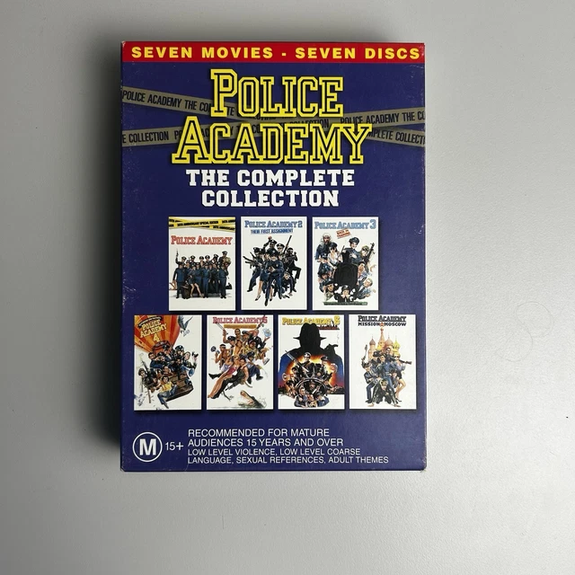 POLICE ACADEMY -THE Complete Collection (DVD, 1984) $25.00 - PicClick AU