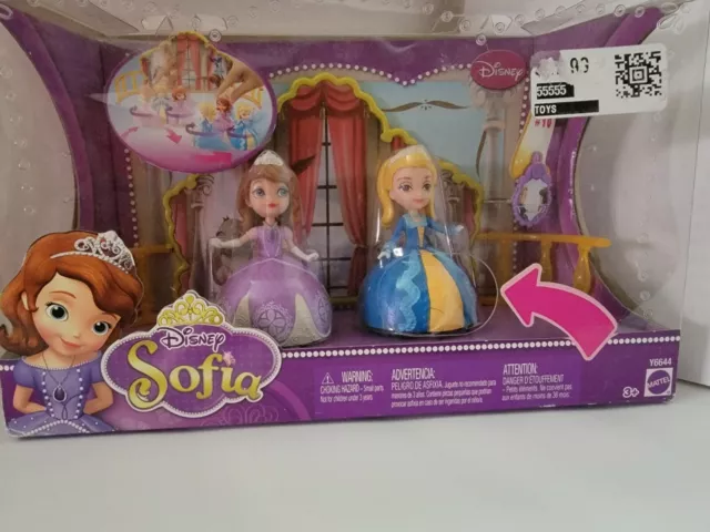 Disney Princess Sofia The First Dancing Sisters Figures Doll 2 Pack New