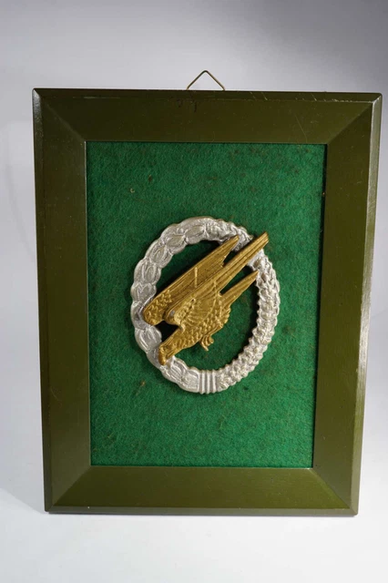 WANDDEKO 1957ER FALLSCHIRMJÄGER Abzeichen der WH eines ehemaligen ...