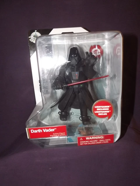 DISNEY STORE STAR Wars ToyBox Darth Vader With Lightsaber 4 Action ...