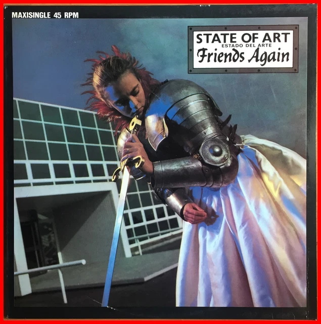 SYNTH-POP NEW WAVE 12" Friends Again-state of art MERCURY - MEGA RARE ...