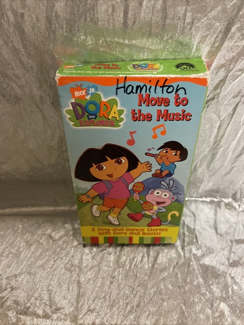 DORA THE EXPLORER Move to the Music 2002 VHS Tape $5.40 - PicClick CA