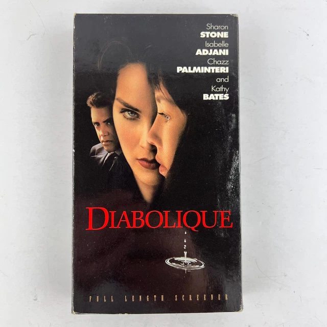 DIABOLIQUE VHS VIDEO Promo Screener Sharon Stone Kathy Bates RARE ...