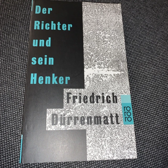 TASCHENBUCH-DER RICHTER UND sein Henker- Friedrich Dürremmatt EUR 1,00 ...