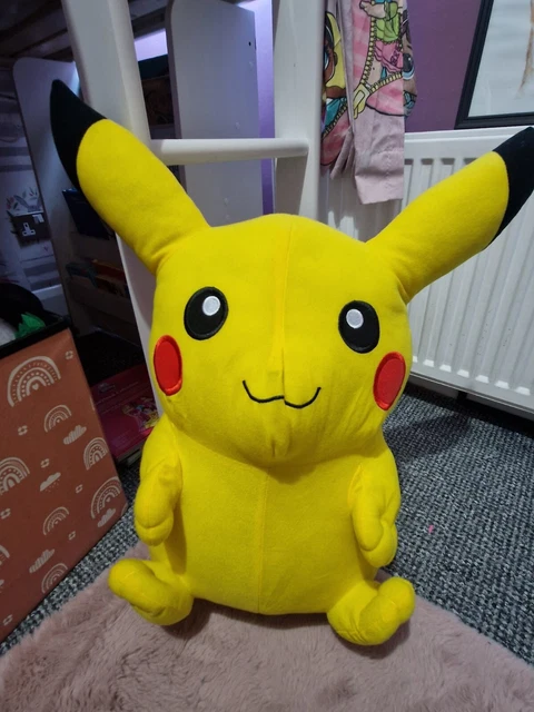 LARGE POKEMON PIKACHU Soft Teddy Bear £15.00 - PicClick UK