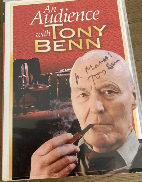 AN AUDIENCE WITH Tony Benn DVD, The Labour Party. Signed by him. EUR 15 ...