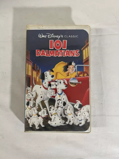 101 DALMATIANS (VHS 1263) Walt Disney Classic Black Diamond Edition Rare EUR 3,67 - PicClick FR