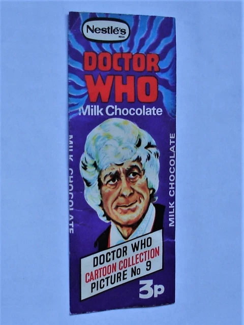 DOCTOR WHO NESTLE'S Milk Chocolate Wrapper Collection No 6 Original ...
