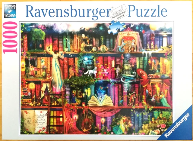 RAVENSBURGER PUZZLE &MAGISCHE Märchenstunde" von Aimee Stewart 1000 Teile, 2017 EUR 5,00 ...