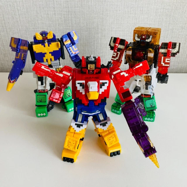 MINI PLA BANDAI Japan Megazord Power Rangers Animal Force Super Sentai ...