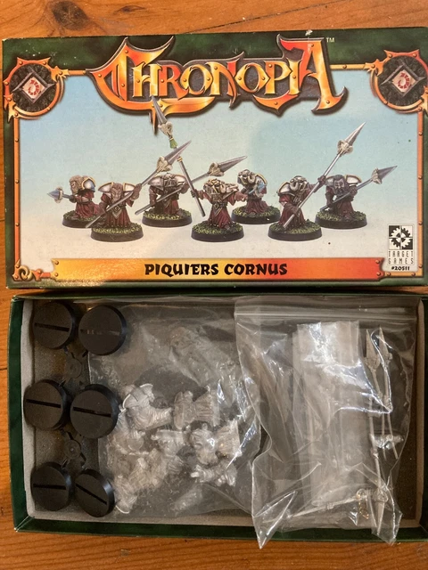 CHRONOPIA PIQUIERS CORNUS métal - nains / dwarfs Warhammer EUR 29,00 ...