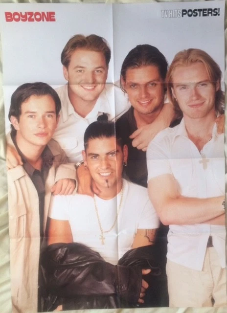 BOYZONE ORIGINAL VINTAGE TV Hits Posters! Magazine Poster EUR 16,91 ...