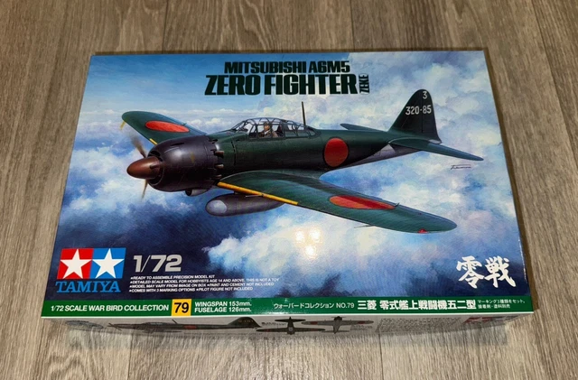 TAMIYA 60779 MITSUBISHI A6M5 Zero Fighter (Zeke) 1:72 EUR 15,90 ...