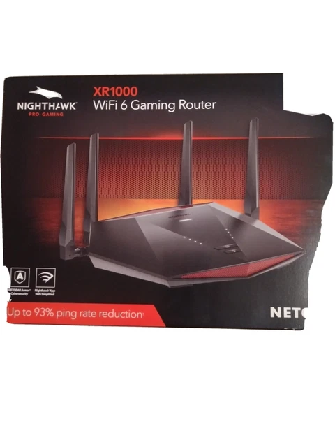 NETGEAR NIGHTHAWK XR1000 WiFi 6 Pro Gaming Router XR1000-100NAS $199.90 ...
