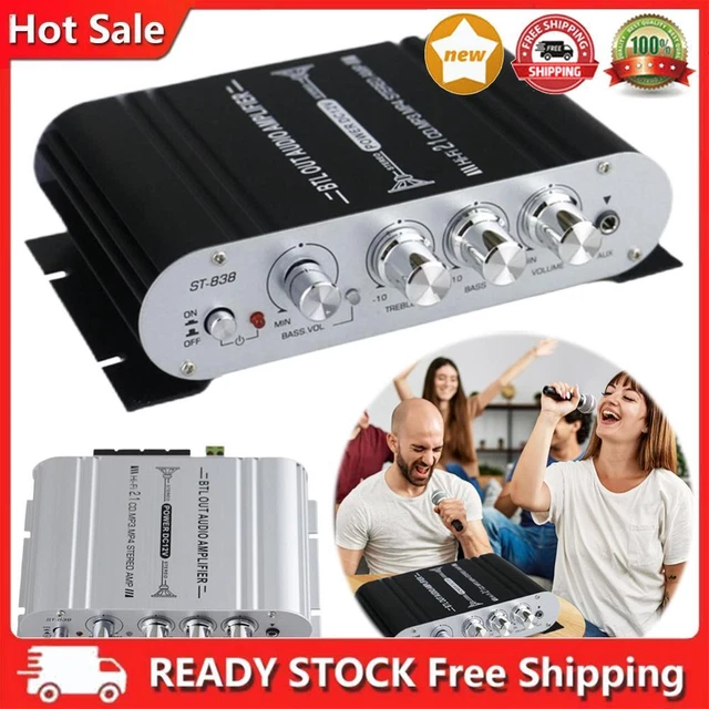 2.1 CHANNEL DIGITAL Mini Power Amplifier with Subwoofer Output for Home ...