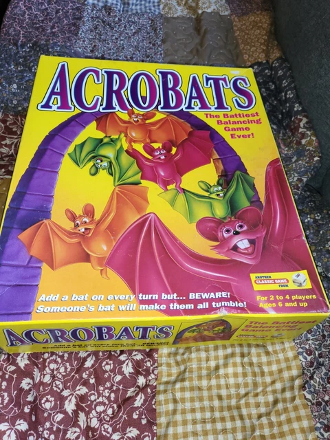 RARE VINTAGE ACROBATS Balancing Board Game 1995 By Pressman Games USA ...