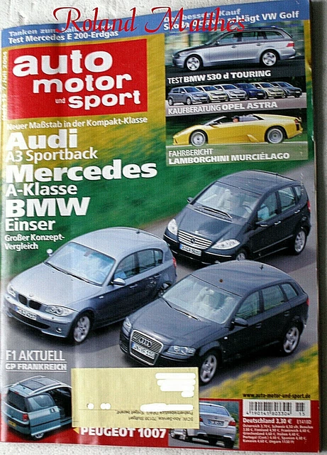 AMS 15-04+BMW M5 120i 535d+MERCEDES A E+LAMBORGHINI+OPEL ASTRA+AUDI A3 ...