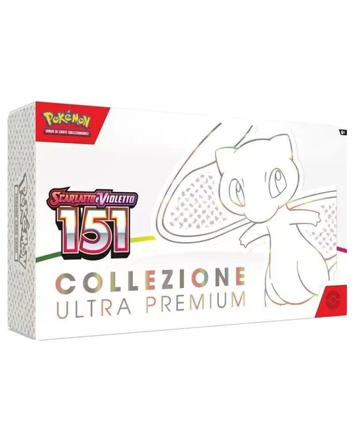 POKEMON 151 ULTRA Premium Collezione UPC ITALIANO Mew Ready to Ship EUR ...
