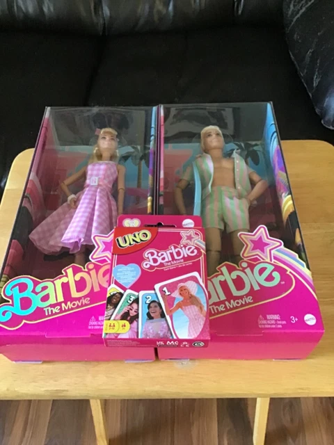 BARBIE THE MOVIE Collectible Doll Margot Robbie, Ken:Ryan Gosling ...