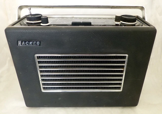 HACKER HERALD RP37A VHF/FM Portable Radio - Will work with correct ...